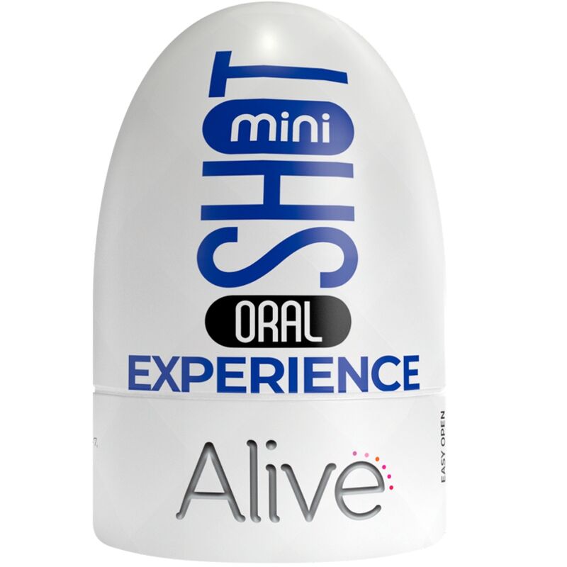 ALIVE – SHOT EXPERIENCE MINI MASTURBADOR ORAL | Prazer Ardente